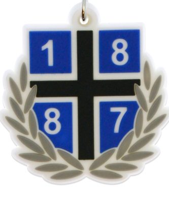 Schlüsselanhänger Weichgummi "Hamburger SV 1887"